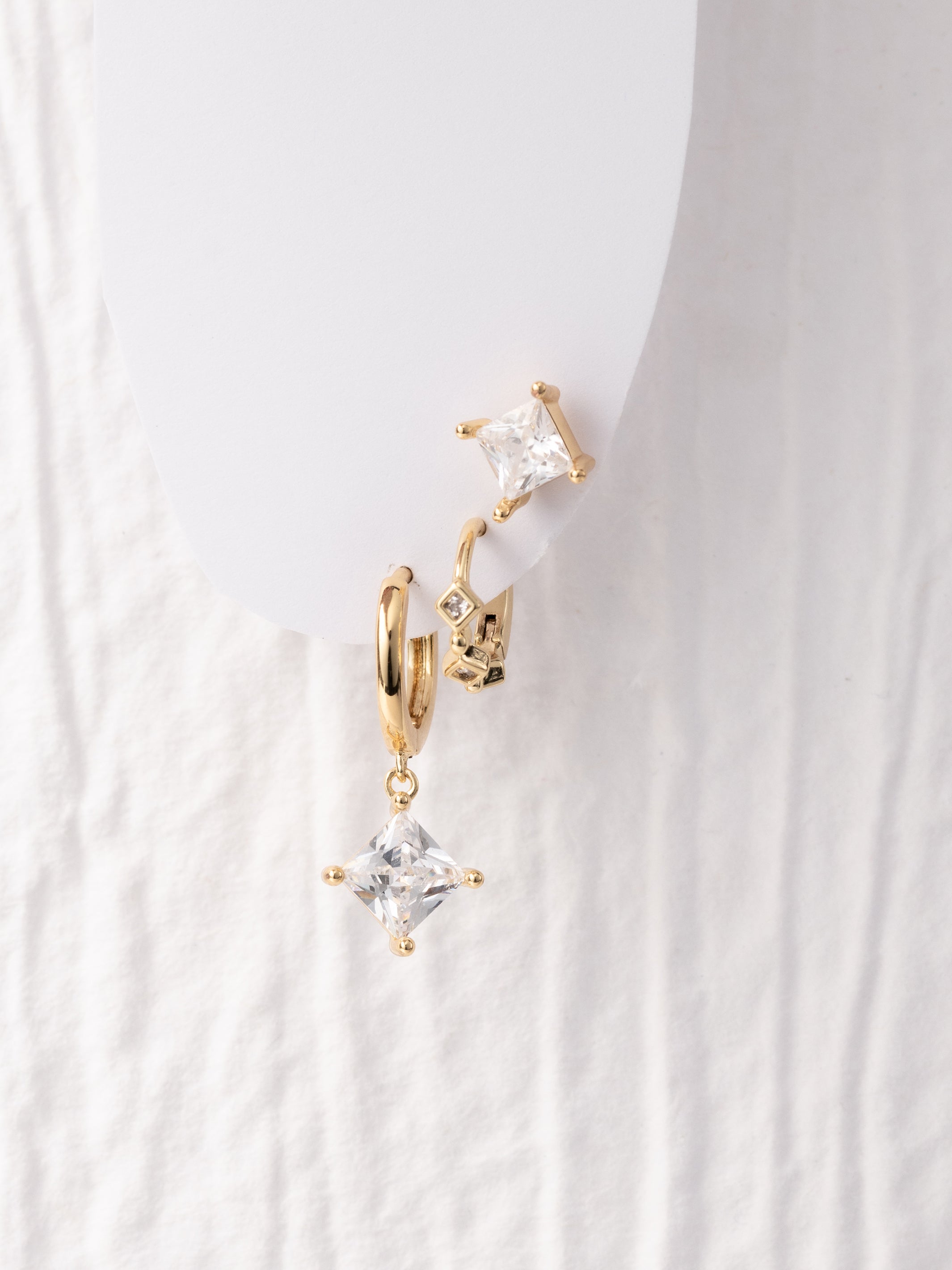 Elliot Earrings | Set of 3 – MICHELLE MCDOWELL