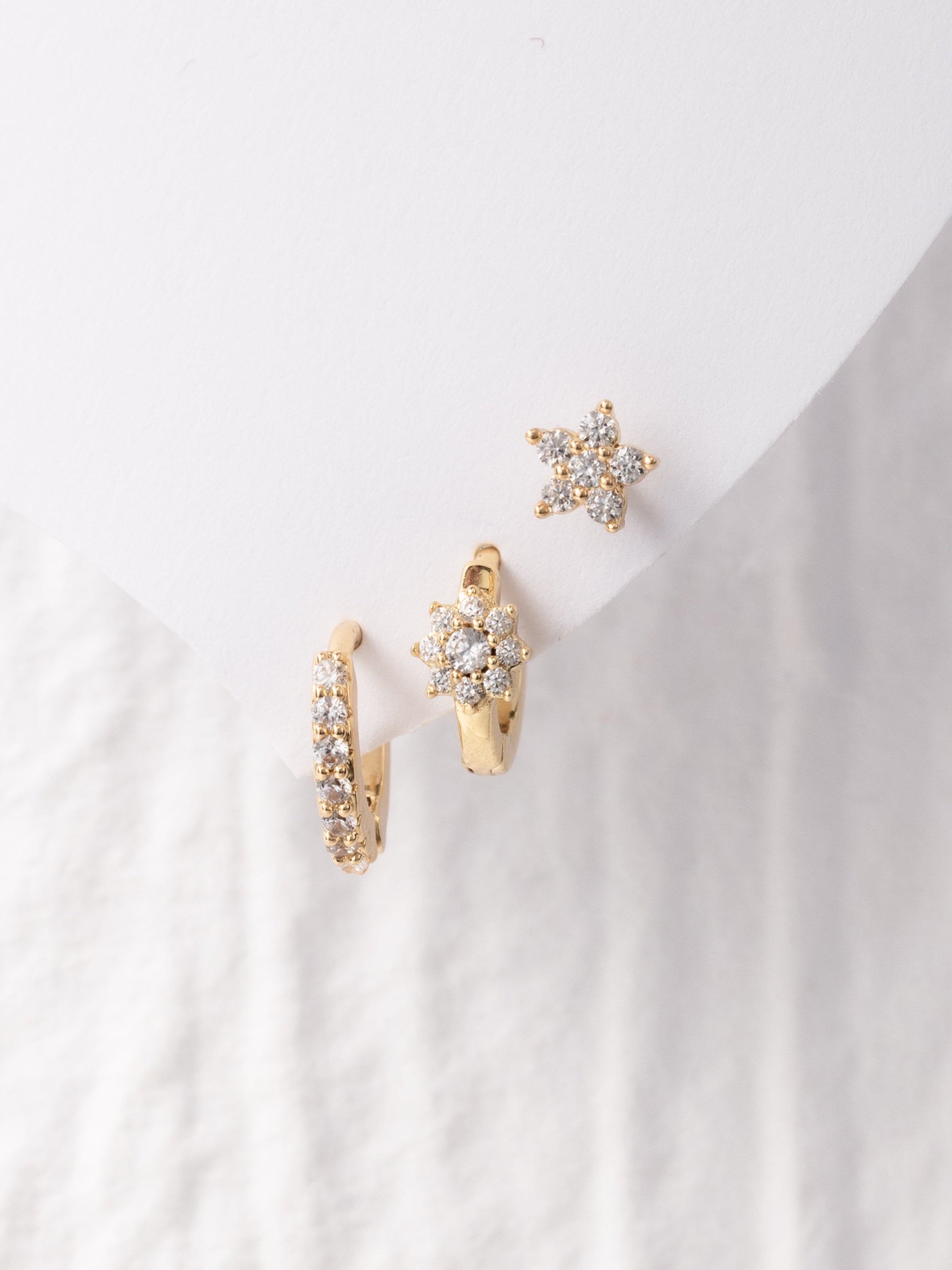 Samara Earrings | Set of 3 – MICHELLE MCDOWELL