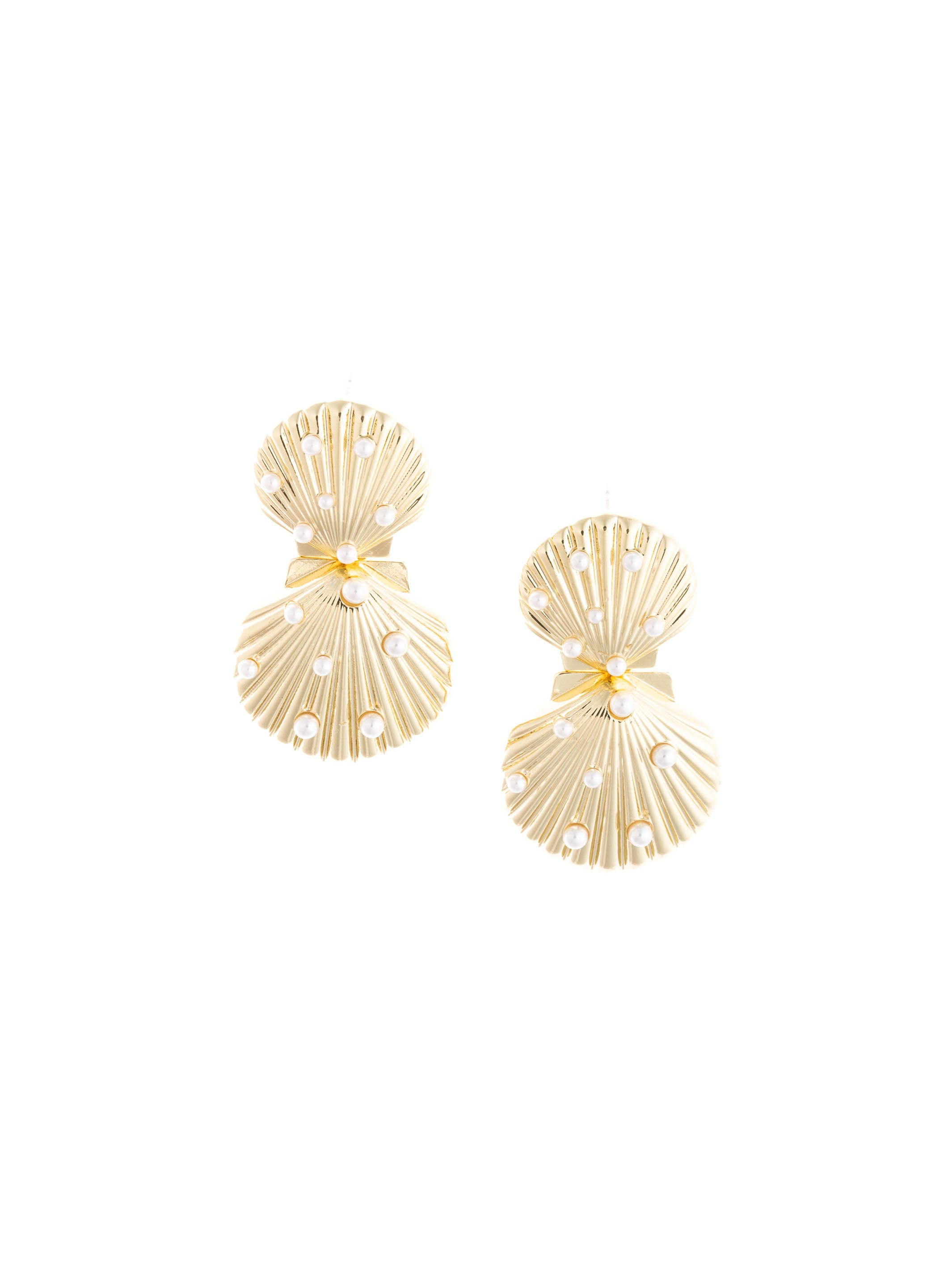 Celeste Shell Earrings – MICHELLE MCDOWELL
